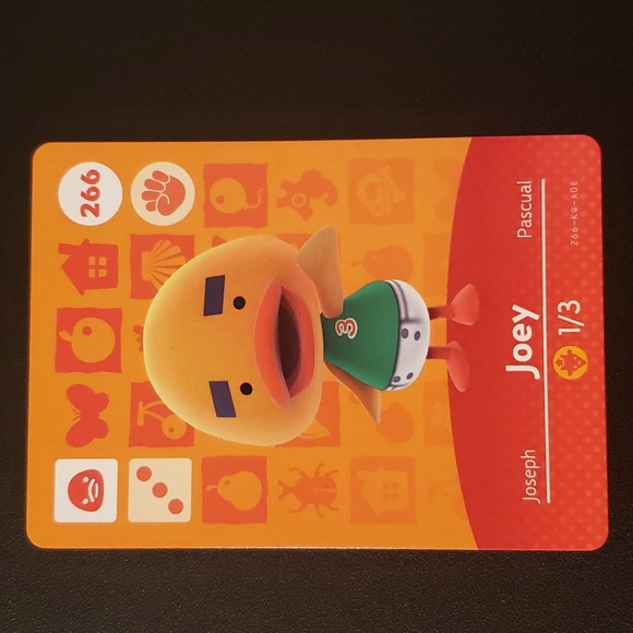 Nintendo | Other | 32 Joey 266 Animal Crossing Acnh Nintendo Switch ...
